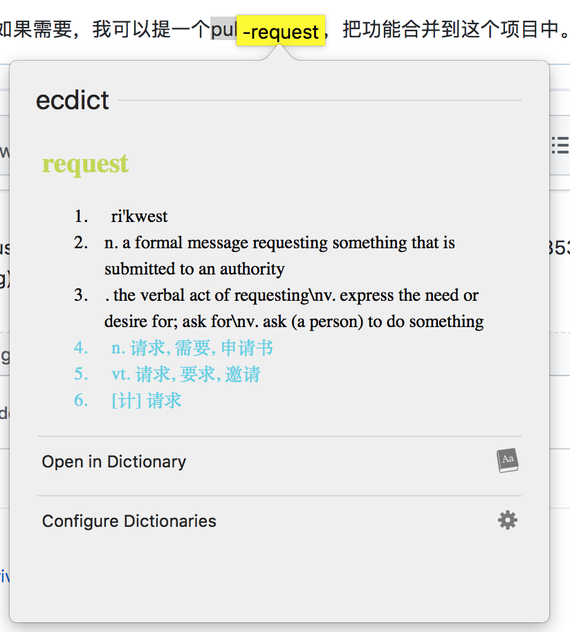 请问能不能生成mac自带字典的格式 · Issue #4 · skywind3000/ECDICT · GitHub