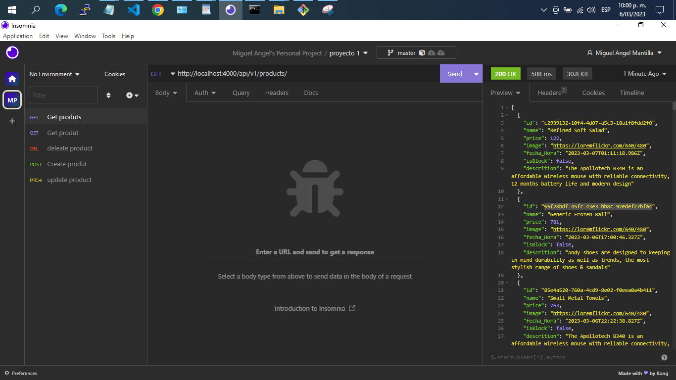 Github M1gu3120api Restful M1gu3120api Restful Con Operaciones Crud Con Nodejs Y Javascrip