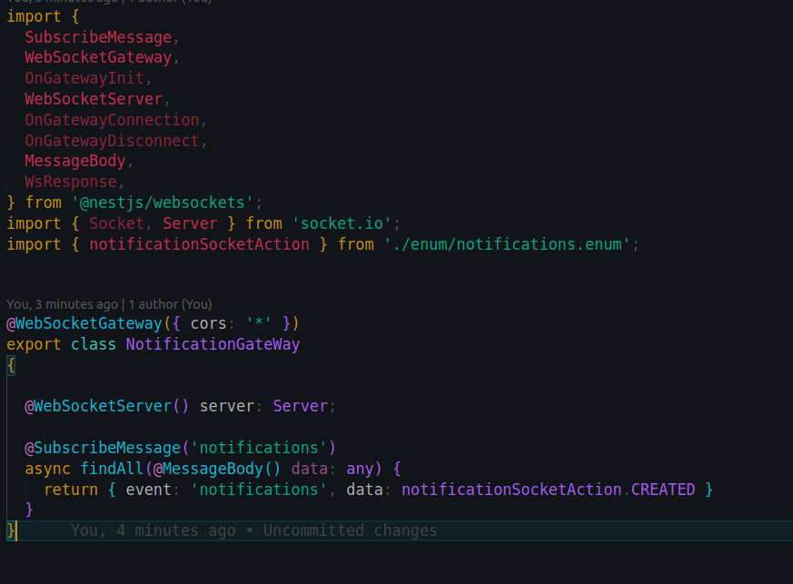 SubscribeMessage not working when run build in local or deply ? · Issue #11024 · nestjs/nest ...