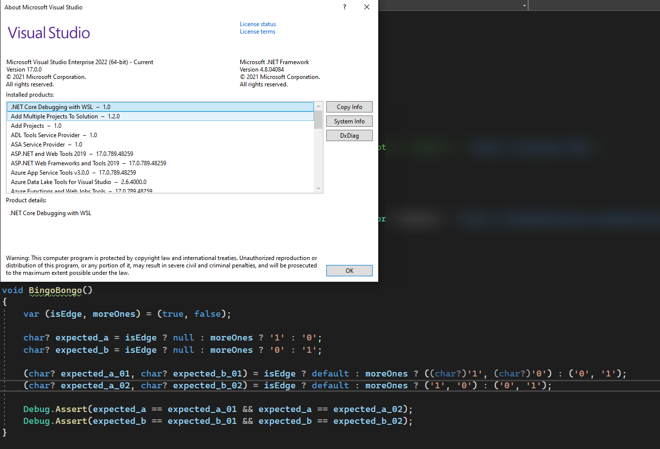 Incorrect IDE0004: Remove unnecessary cast · Issue #58095 · dotnet/roslyn · GitHub