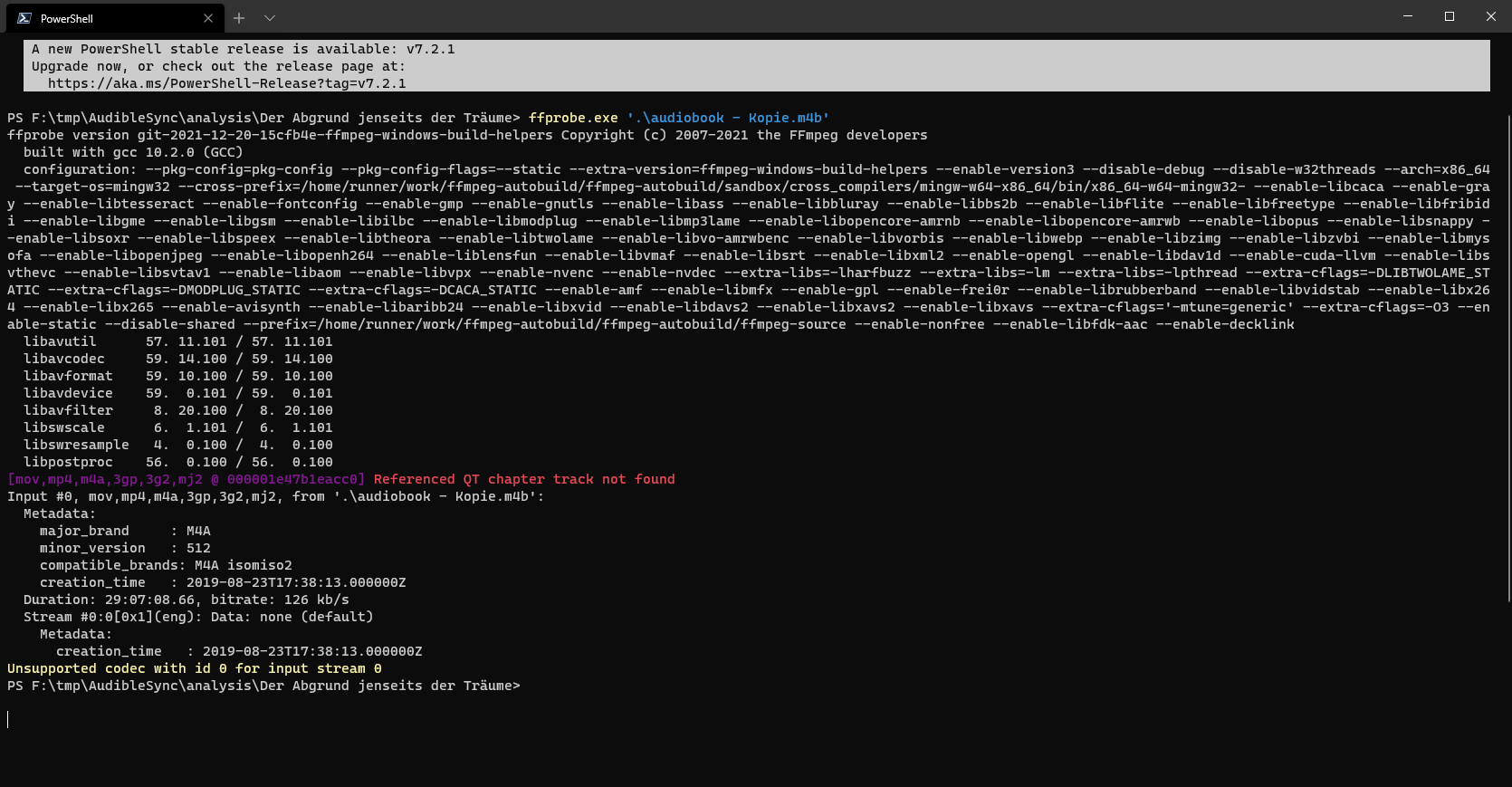 AtlDotnet renders the audiofile unusable · Issue #125 · Zeugma440/atldotnet · GitHub