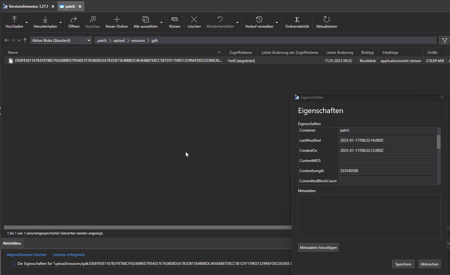 Bug Contenthash Is Empty After Upload · Issue 33412 · Azureazure Sdk For Net · Github