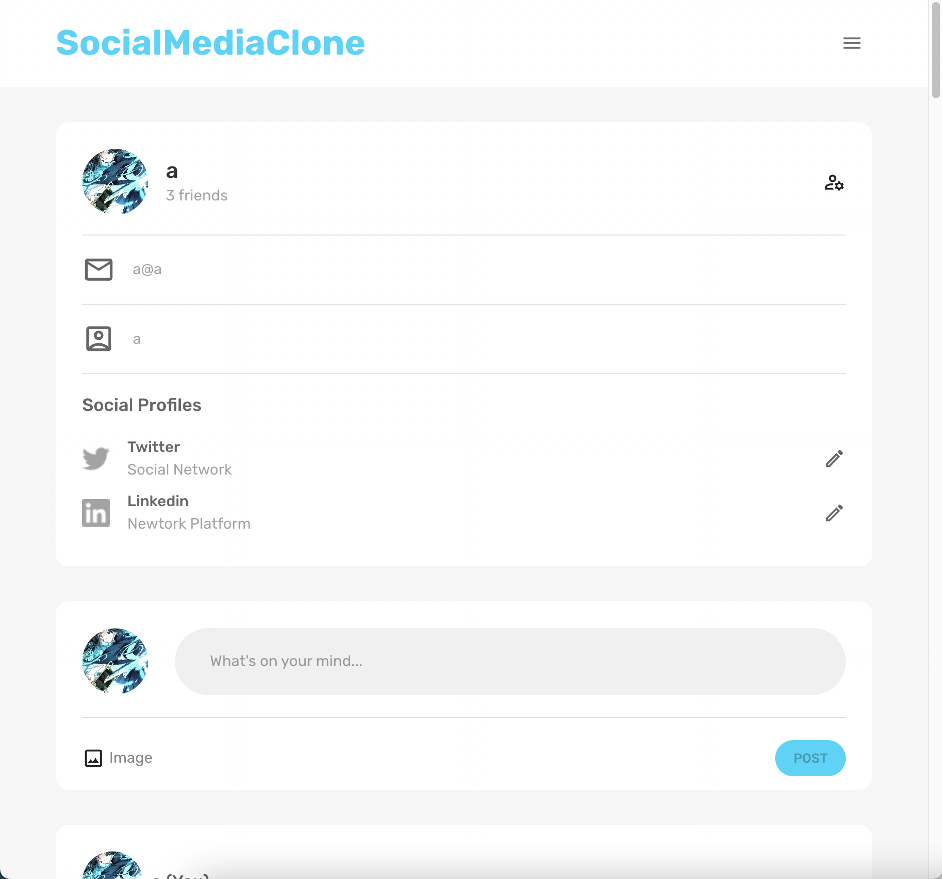 GitHub - jae8833/SocialMediaClone: A full-stack MERN social media ...
