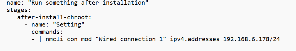 Not able to set the static IP address in elemental OS · Issue #529 · rancher/elemental · GitHub