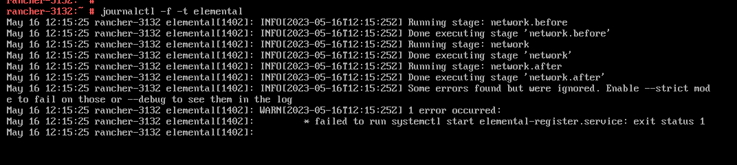 Rancher and k3s is not getting installed in Elemental · Issue #833 · rancher/elemental · GitHub