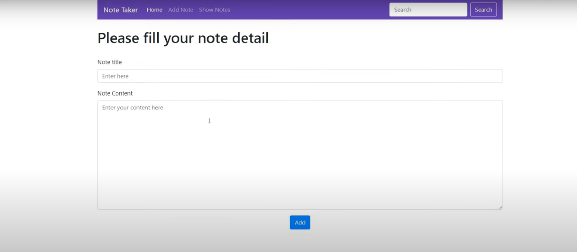 GitHub - akashptr/NoteTaker: Note taking app