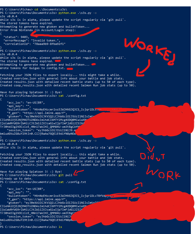 9403 error from Nintendo · Issue #22 · frozenpandaman/s3s · GitHub