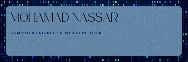 moenassar0 (Mohamad Ali Nassar) · GitHub