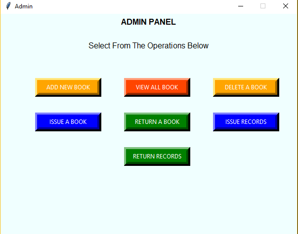 GitHub - ASquare04/e-Pustakalay: GUI on Library Management System using tkinter and MySQL as a ...