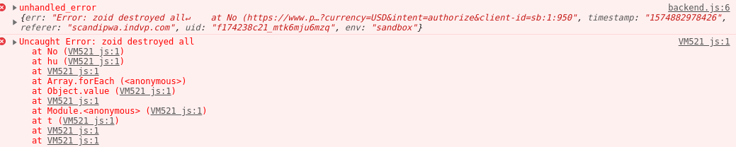 Console error: Zoid destroys all in checkout · Issue #424 · scandipwa/scandipwa · GitHub