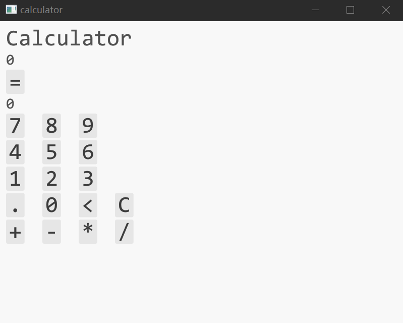 GitHub - Jiade-Zhao/calculator