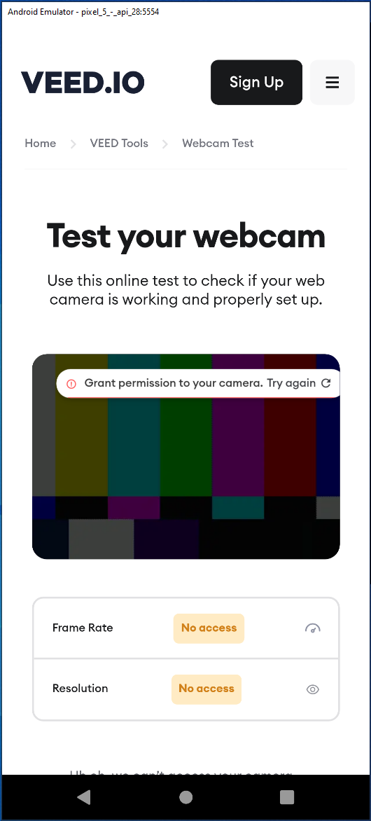 WebView Does Not Accept Permissions That Are Already Granted [Camera + Microphone] · Issue #1097 ...