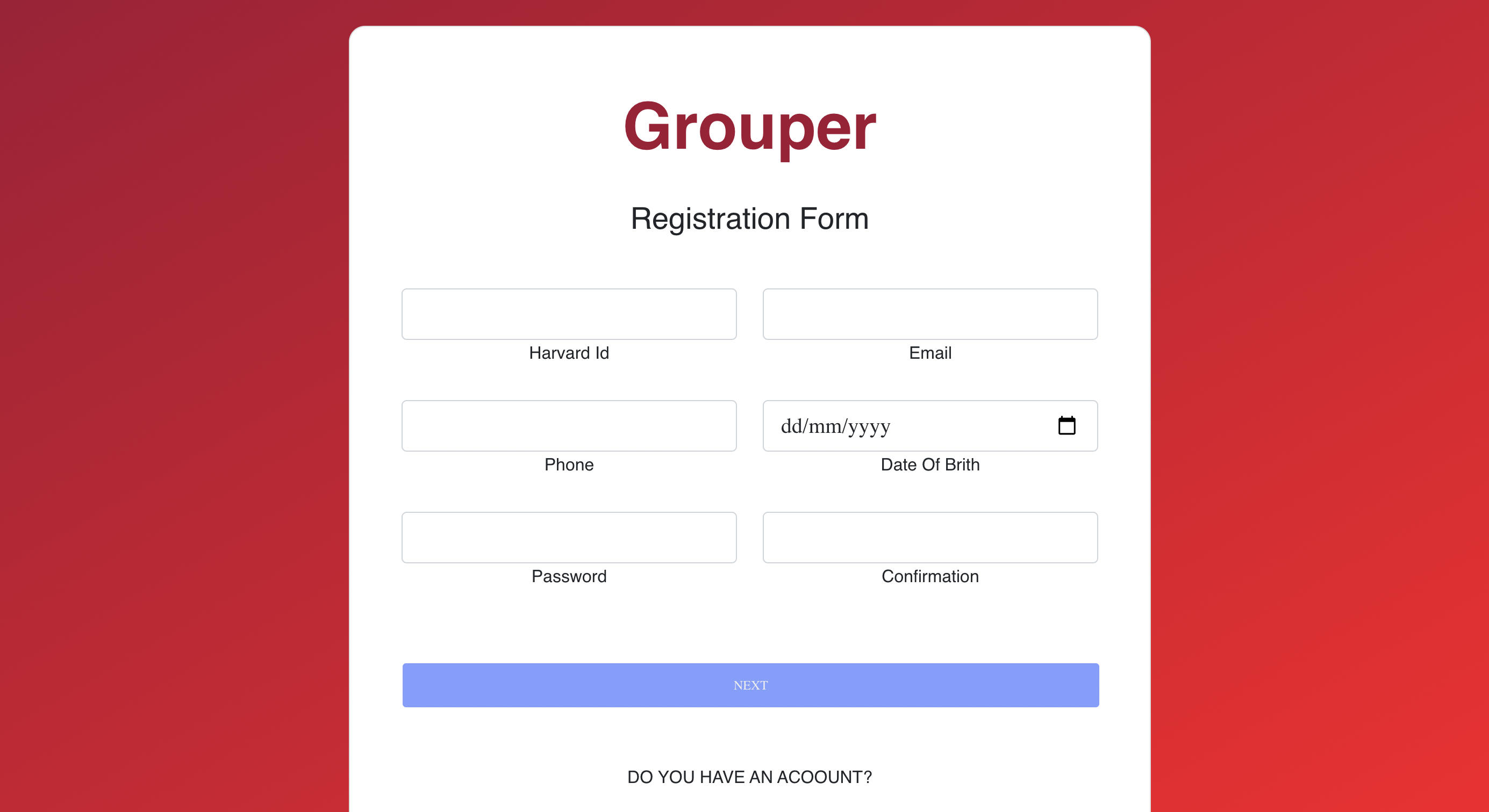 GitHub - mayatwik/Grouper: My final project at CS50x course at Harvard University