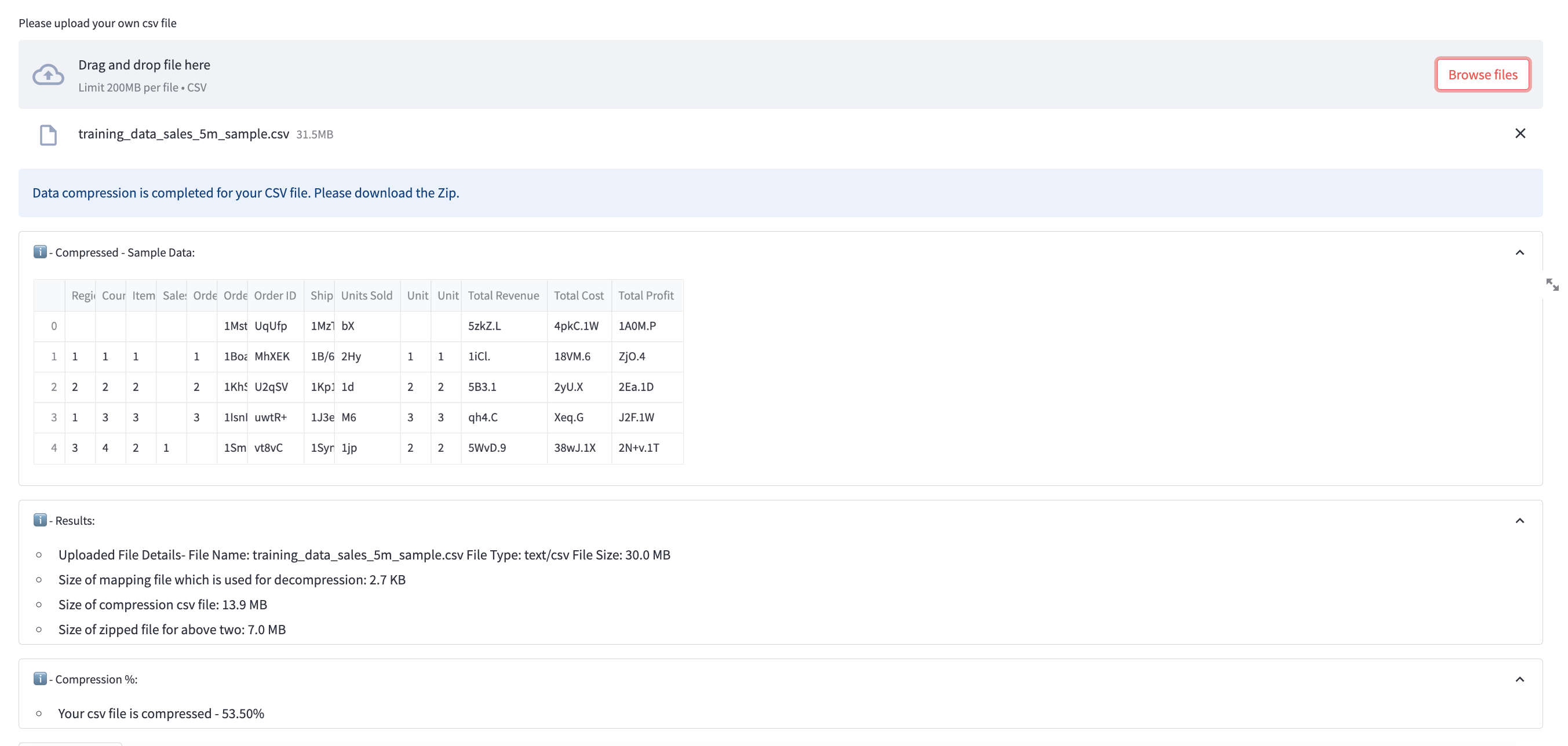 GitHub - chinnappar-antony/datacompression