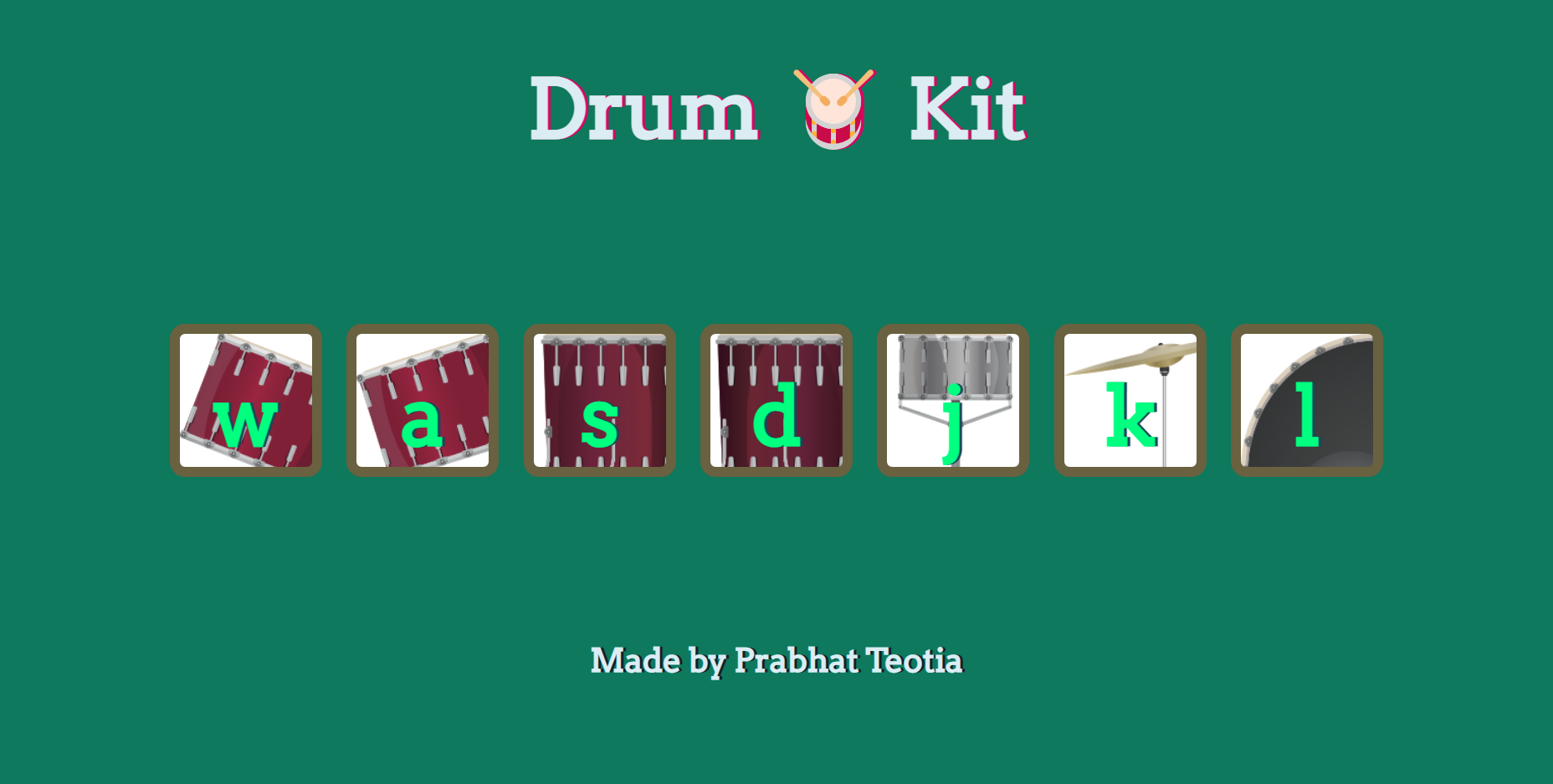 GitHub - WebDclassified/Drum_Kit
