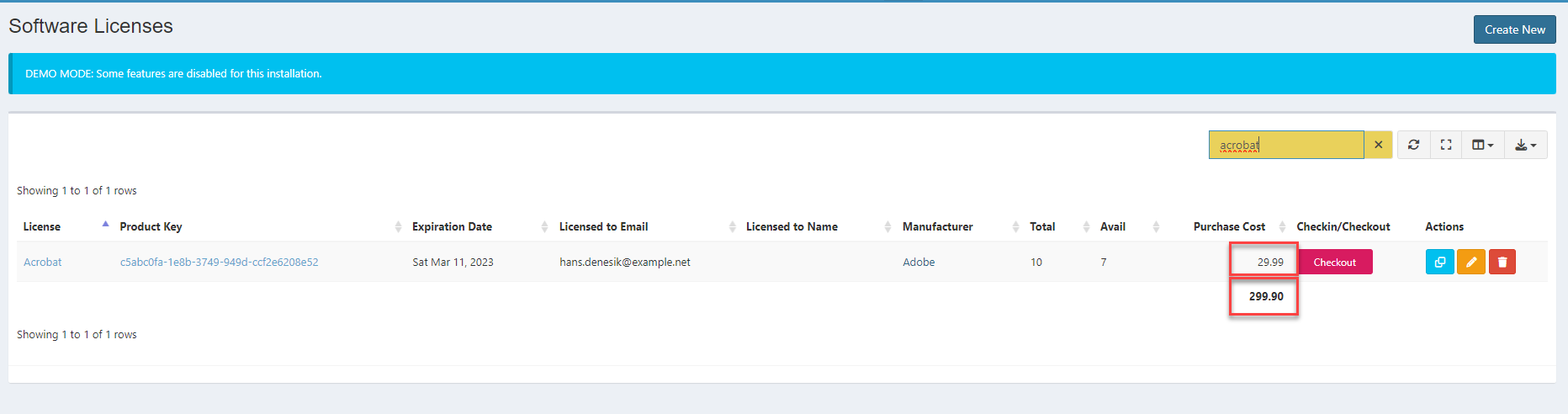 [Feature Request]: Licenses - Add total purchase cost per license · Issue #12646 · grokability ...