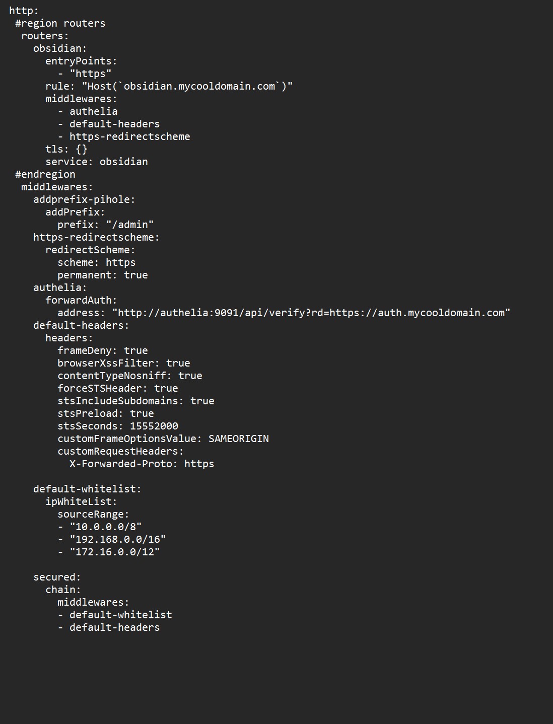 "403 Forbidden Error" when trying to connect via traefik reverse proxy ...