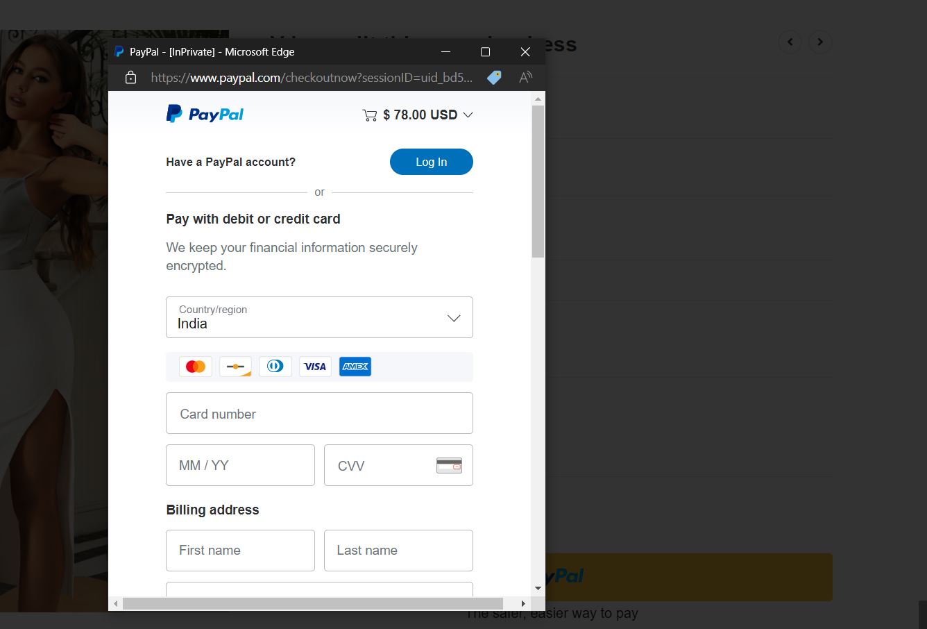 It's showing on product to buy without collecting data for shipping address, · Issue #826 ...