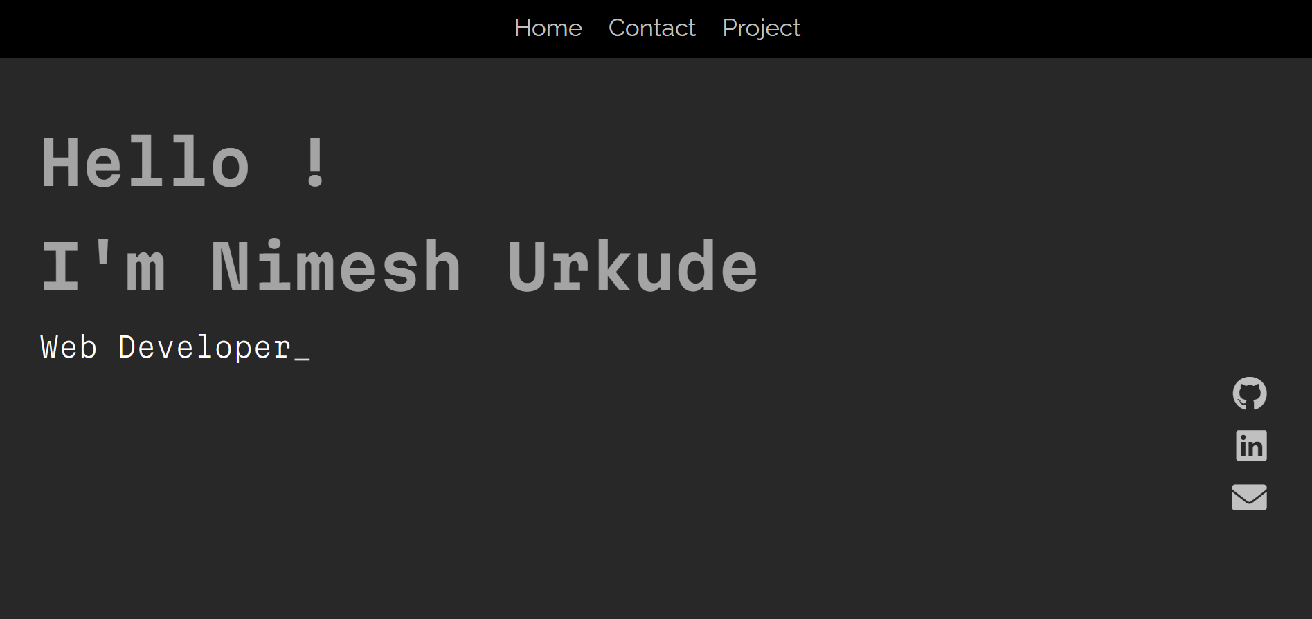 GitHub - NimeshUrkude/Portfolio