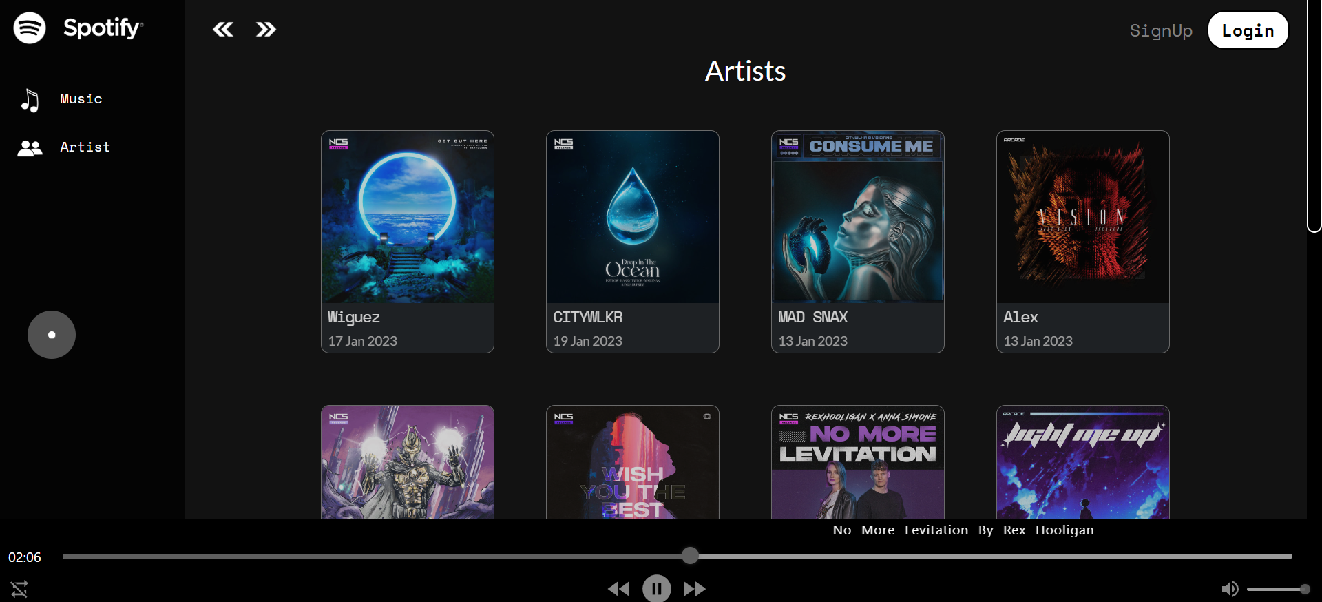 GitHub - NimeshUrkude/Sportify_Clone