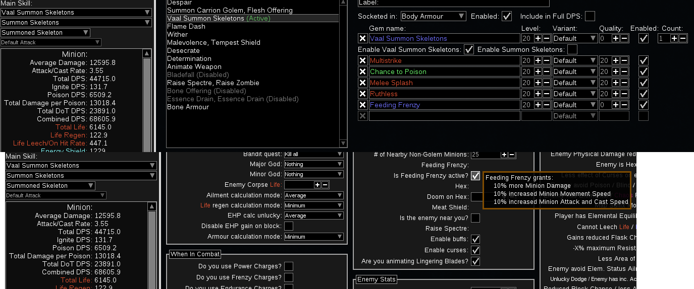 Feeding Frenzy support · Issue #5012 · PathOfBuildingCommunity/PathOfBuilding · GitHub