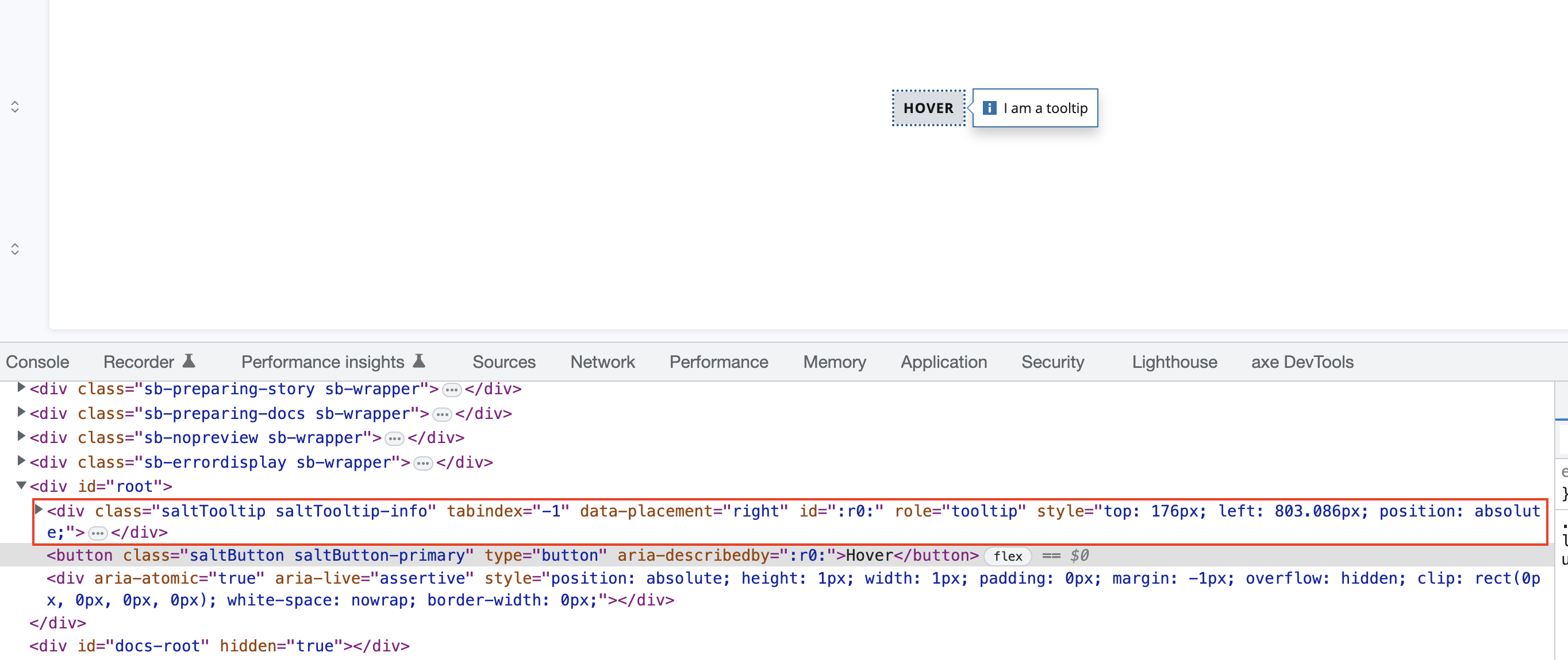 Tooltip ADA review · Issue #1163 · jpmorganchase/salt-ds · GitHub