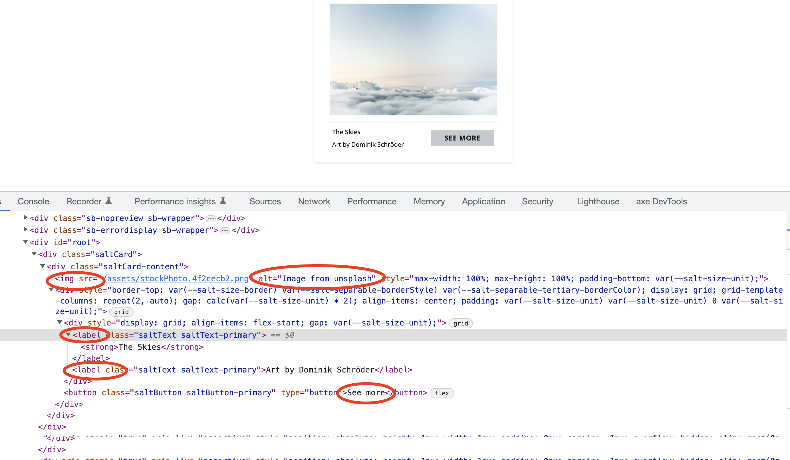 Card ADA review · Issue #1321 · jpmorganchase/salt-ds · GitHub