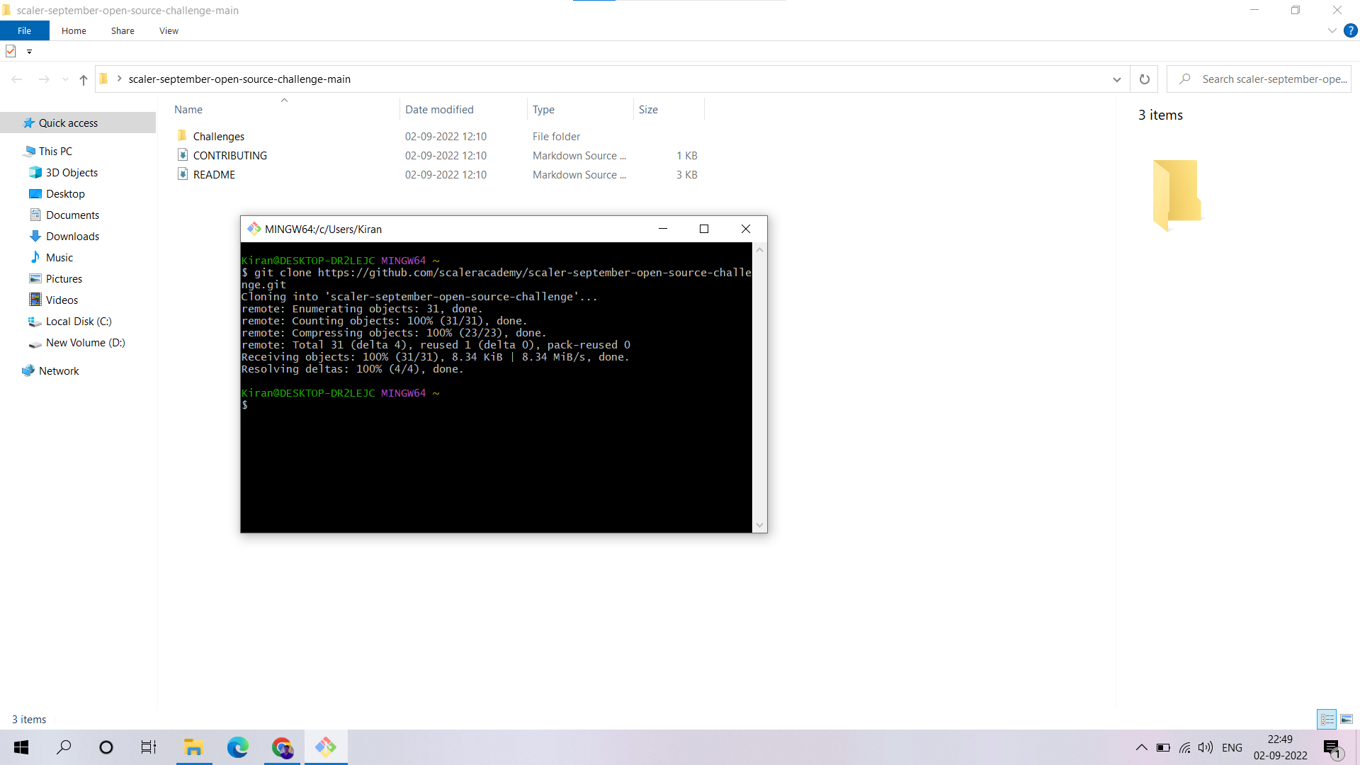 Challenge 1,2 · Issue #240 · scaleracademy/scaler-september-open-source-challenge-2022 · GitHub