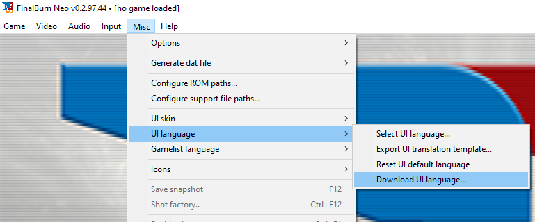 GUI Localization Issue · Issue #532 · finalburnneo/FBNeo · GitHub