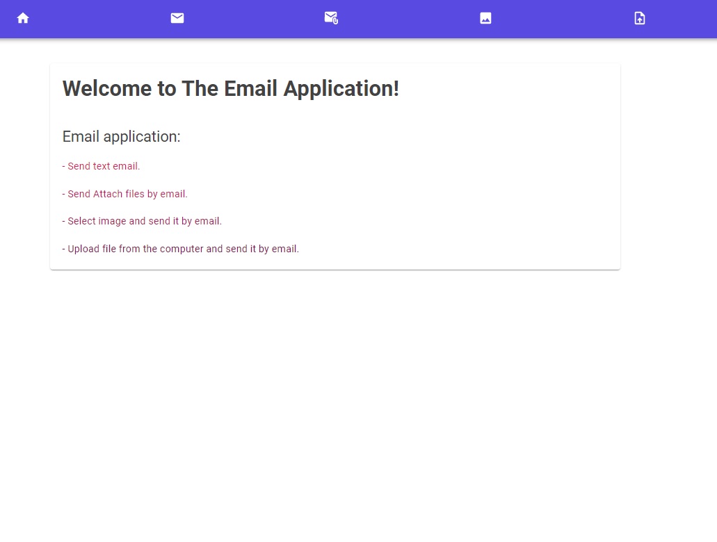 GitHub - Sally-Akrawi/EmailApplication: The application send messages, images, attachments, and ...