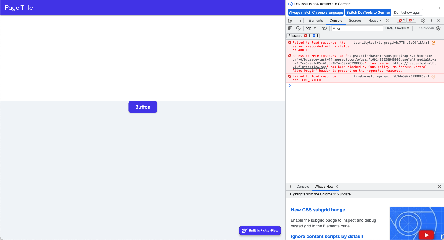 Canvaskit Not Showing Media Images · Issue 1228 · Flutterflowflutterflow Issues · Github