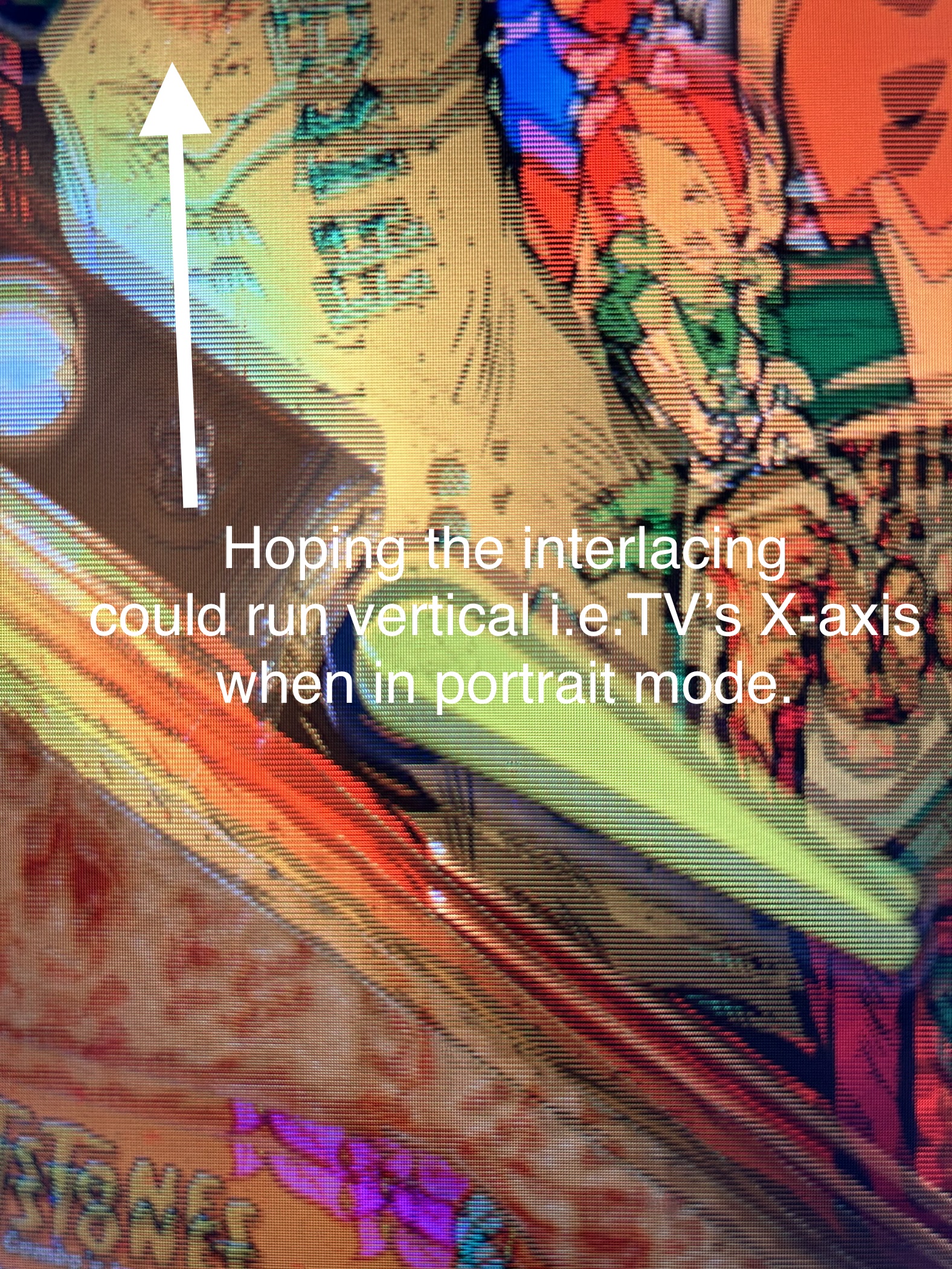 Enable Vertical Interlacing for Passive Interlaced Stereo 3D (for Portrait Orientation) · Issue ...