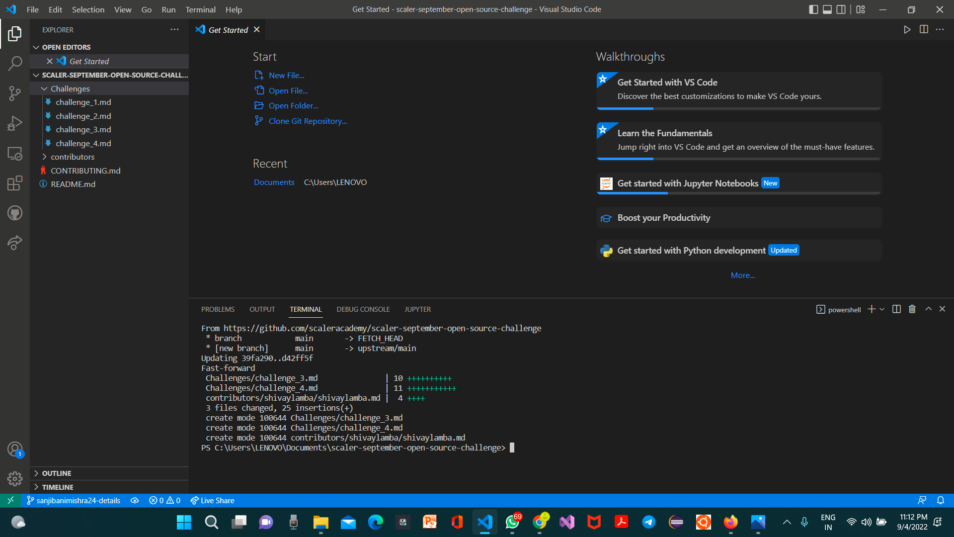 Challenge1-20 · Issue #410 · scaleracademy/scaler-september-open-source-challenge-2022 · GitHub