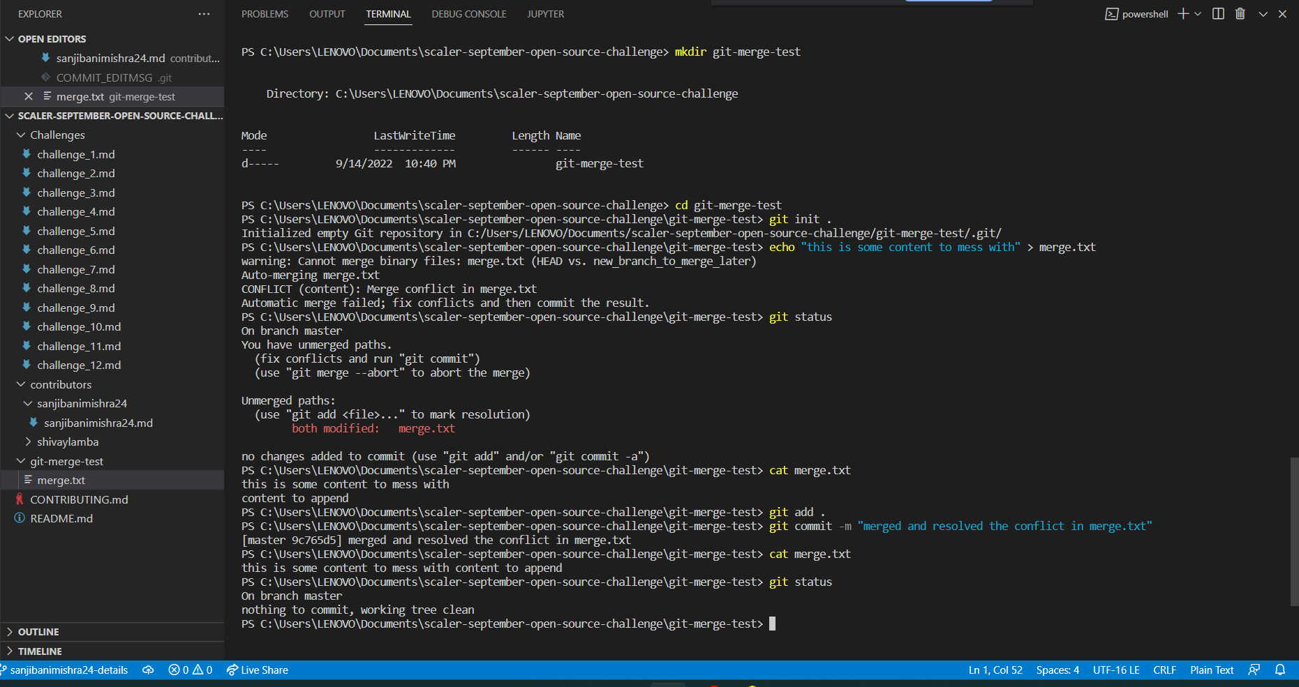 Challenge1-20 · Issue #410 · scaleracademy/scaler-september-open-source-challenge-2022 · GitHub
