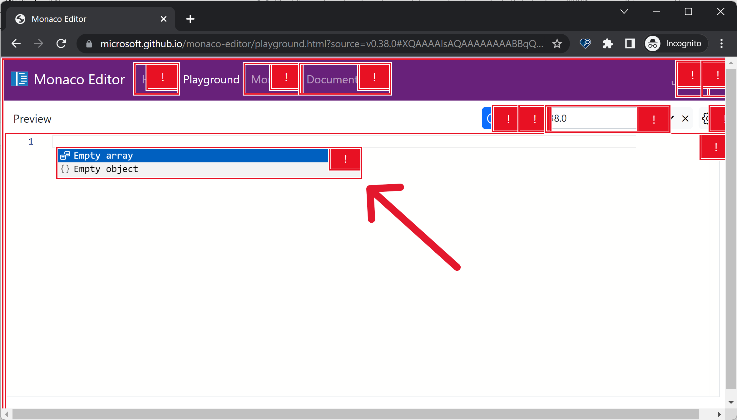 [Bug] Suggestion dropdown has invalid aria-activedescendant attribute · Issue #3961 · microsoft ...