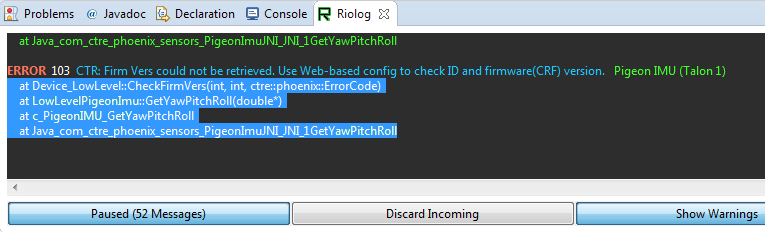 Pigeon IMU reporting Firmware Version Invalid · Issue #13 · CrossTheRoadElec/Phoenix-api · GitHub