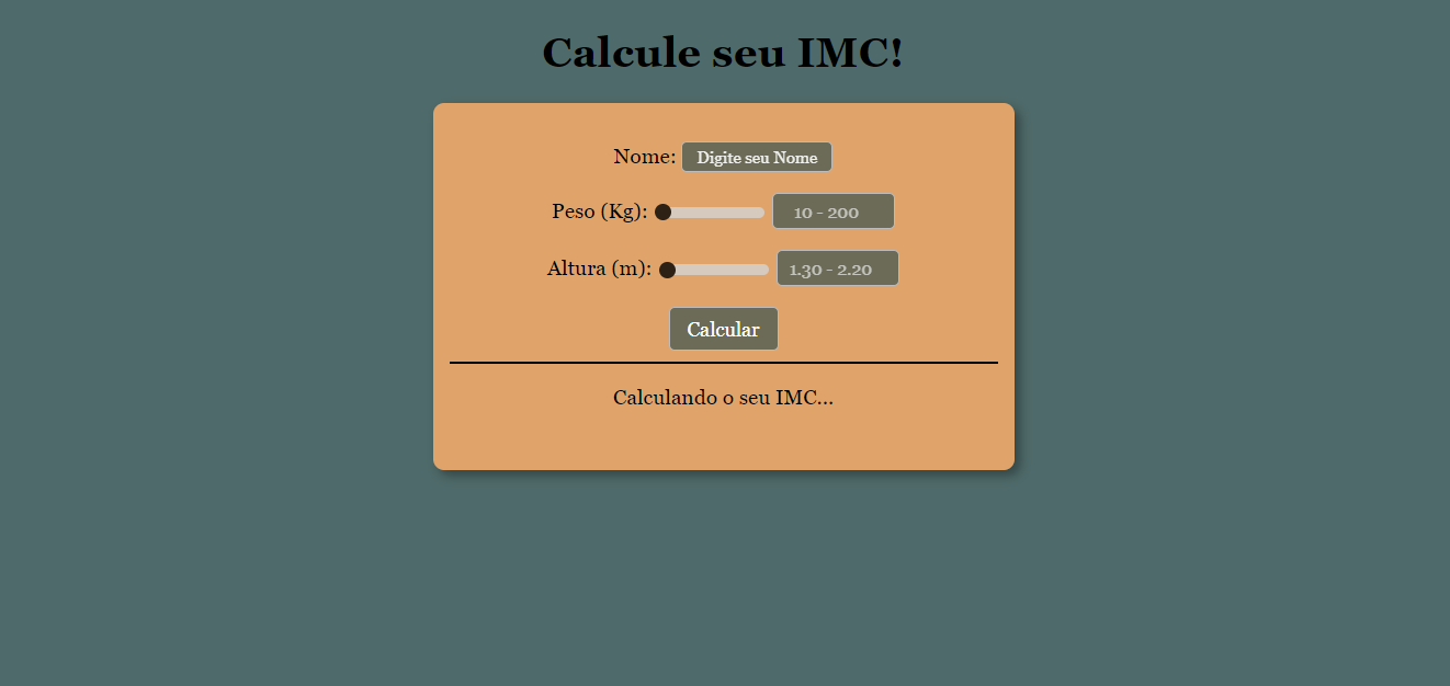 GitHub - MatheusFilg/IMC: Uma calculadora de IMC