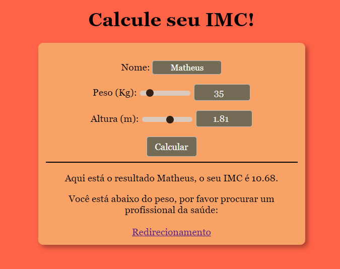 GitHub - MatheusFilg/IMC: Uma calculadora de IMC