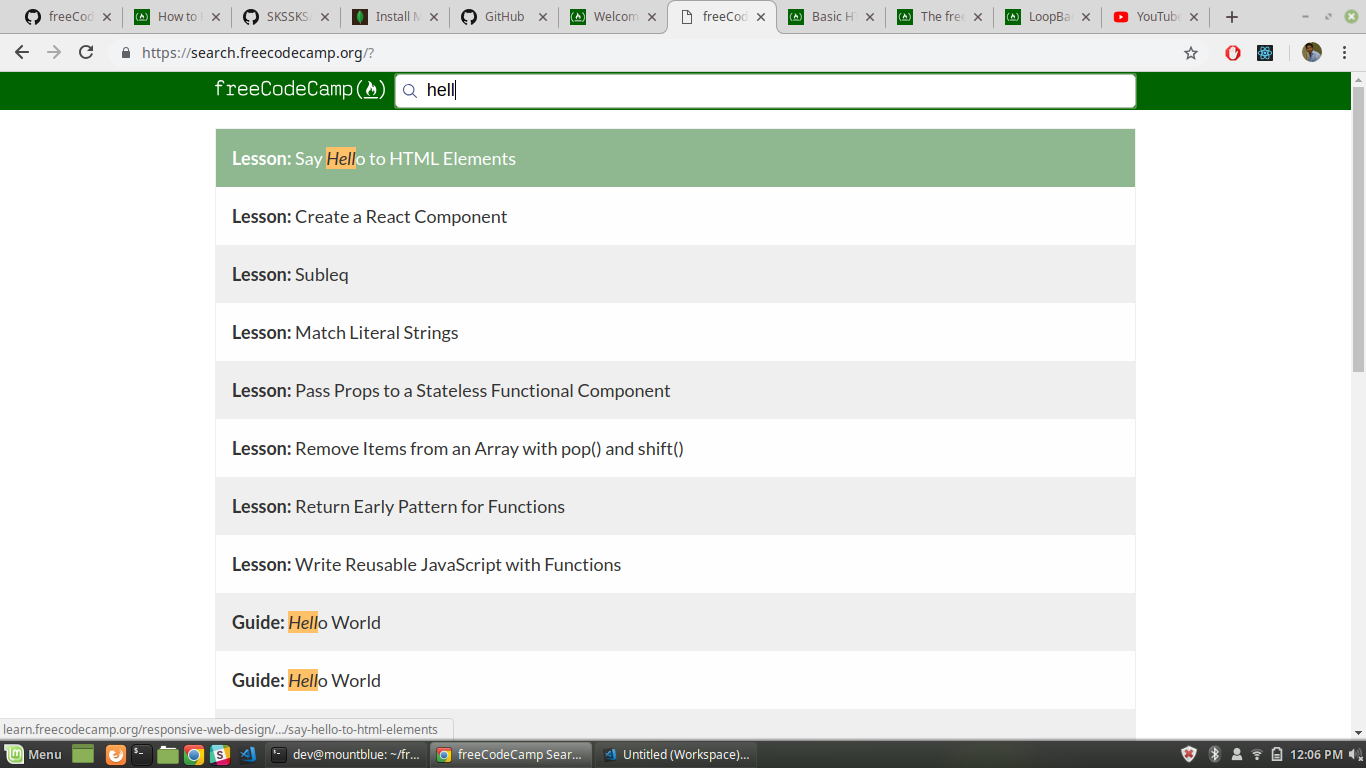 Search option not working. · Issue #29311 · freeCodeCamp/freeCodeCamp ...