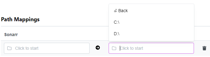 This Sonarr/Radarr root directory does not seems to be accessible by Bazarr. Please check path ...