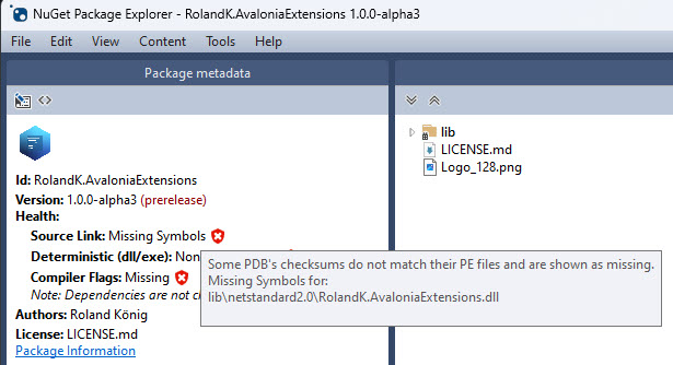 Unable to create valid nuget symbol package if the library contains axaml files · Issue #10220 ...
