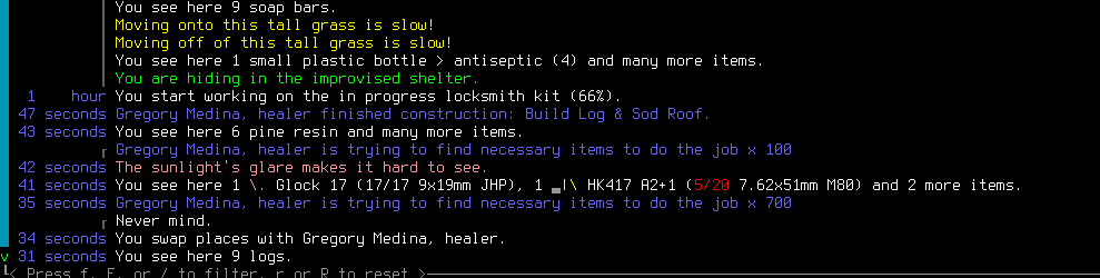 NPC 'trying to find necessary items to do the job' · Issue #60907 · CleverRaven/Cataclysm-DDA ...