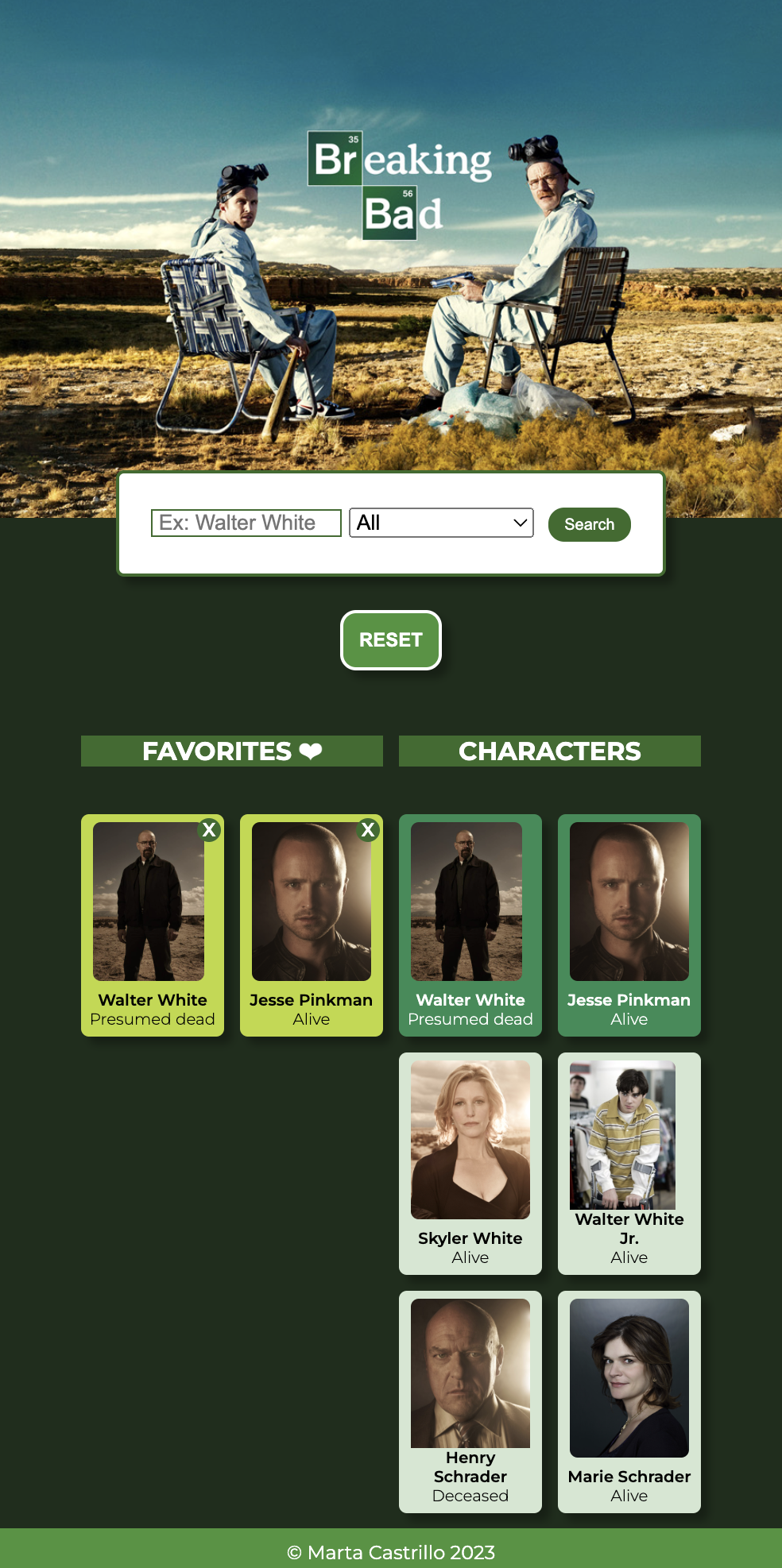 GitHub - martscastrillo/breaking-bad-seeker: HTML, CSS and JS