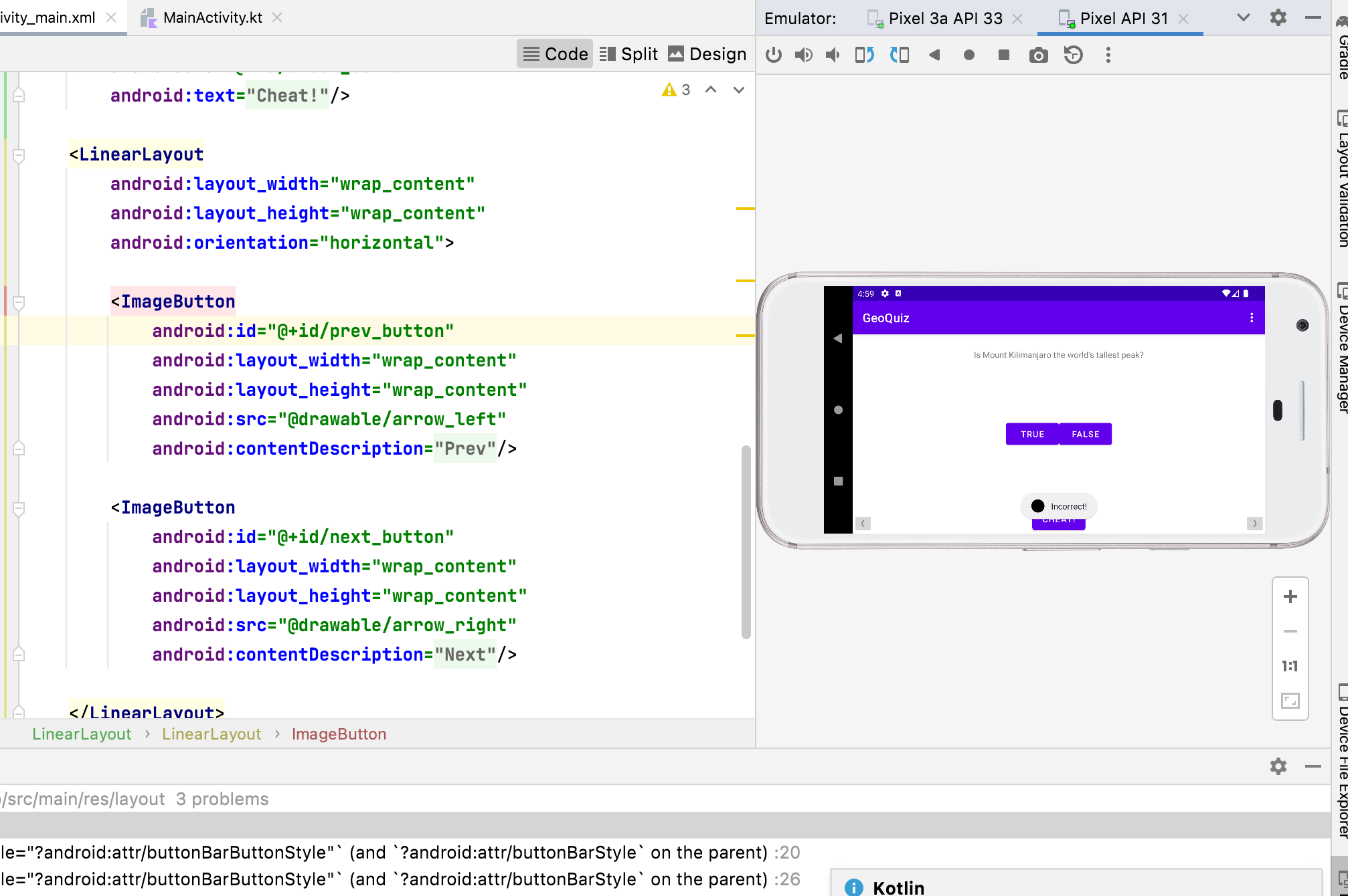 GitHub - SagarKarkii/simpleQuiz-app: Quiz app with 5 questions.