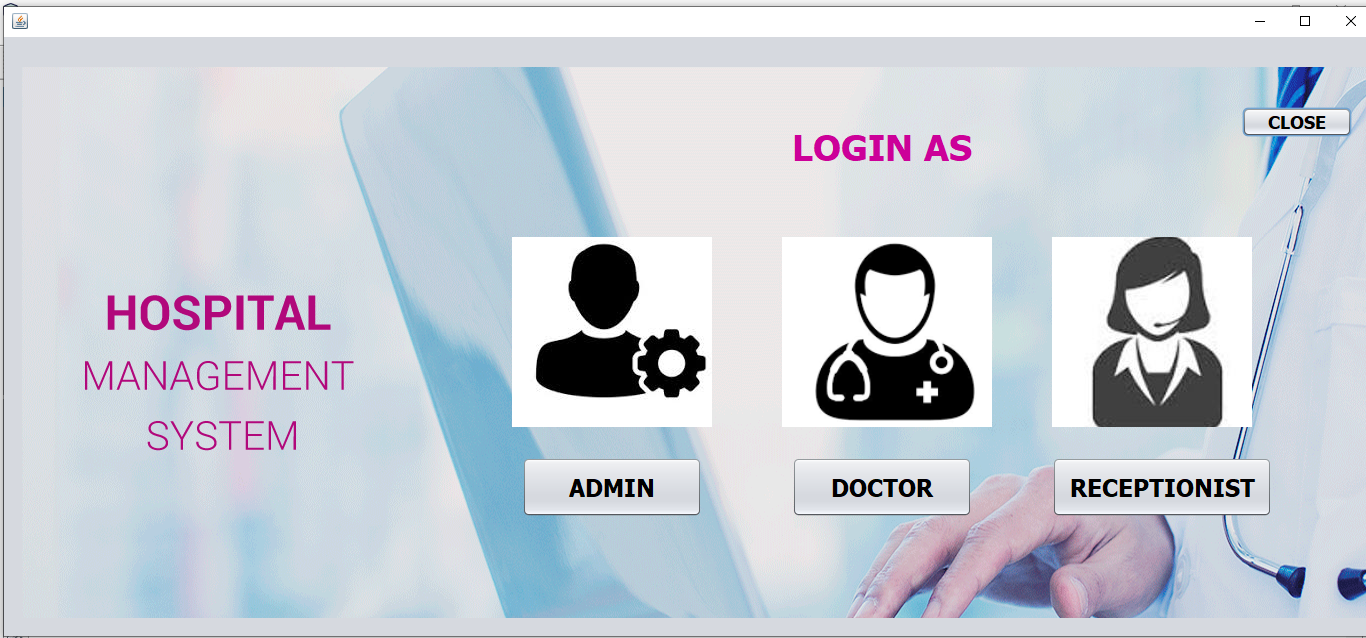 GitHub - mjjainmanvi/Hospital-Management-System: Built a simple application with user friendly ...