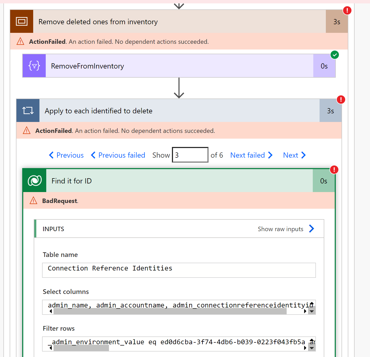 [CoE Starter Kit - BUG] Error in Admin | Sync Template v3 (Connection Identities) flow · Issue ...