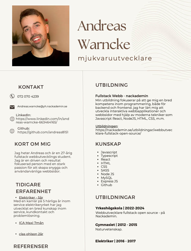 andreas8151 (Andreas Warncke) · GitHub