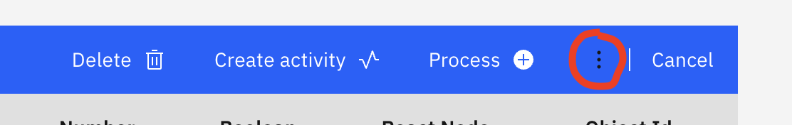 Table Add Support For Text In Batch Action Overflow Menu · Issue 3714 · Carbon Design System 0546