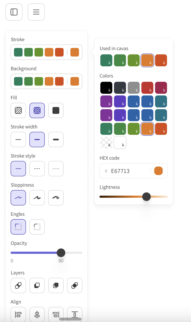 Redesign color palette 🔥 · Issue #5886 · excalidraw/excalidraw · GitHub
