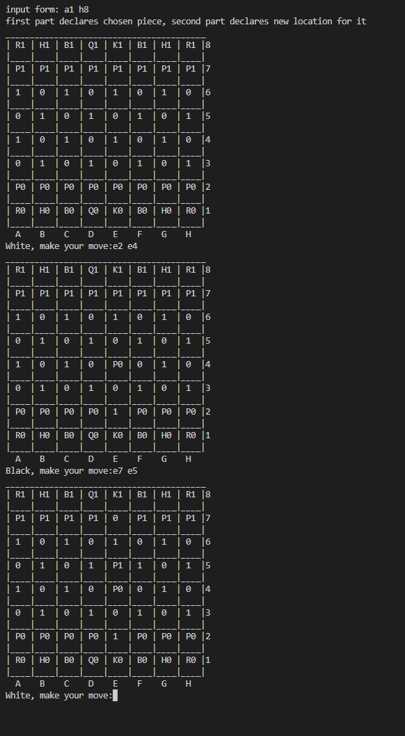 Github Wowckm11chess Simple App For Playing Chess In Terminal